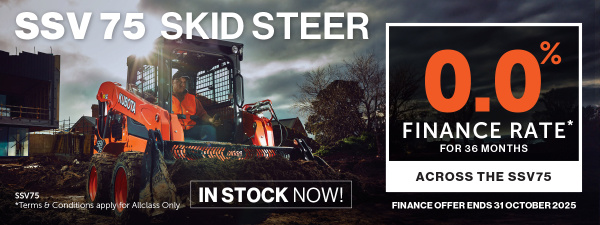 Skid Steer SSV75 Finance Offer - Allclass Kubota